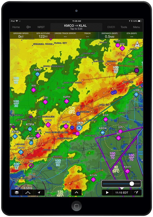 Garmin Pilot iOS Incorporates New Weather Features, Airspace Alerting ...