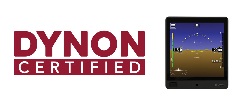 Dynon Certified Announces D30 Touchscreen Electronic Flight Display ...